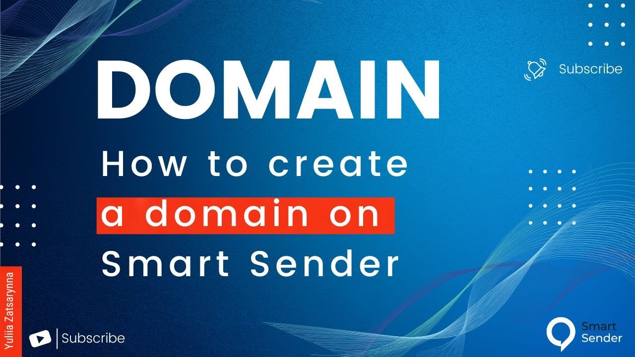 How To Create A Domain On The Chatbot Constructor Smart Sender Main Functionality Of Smart