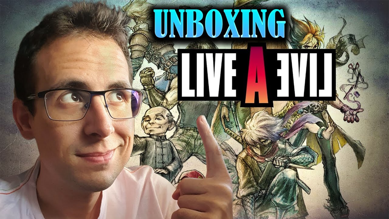 UNBOXING | LIVE A LIVE | NINTENDO SWITCH - YouTube