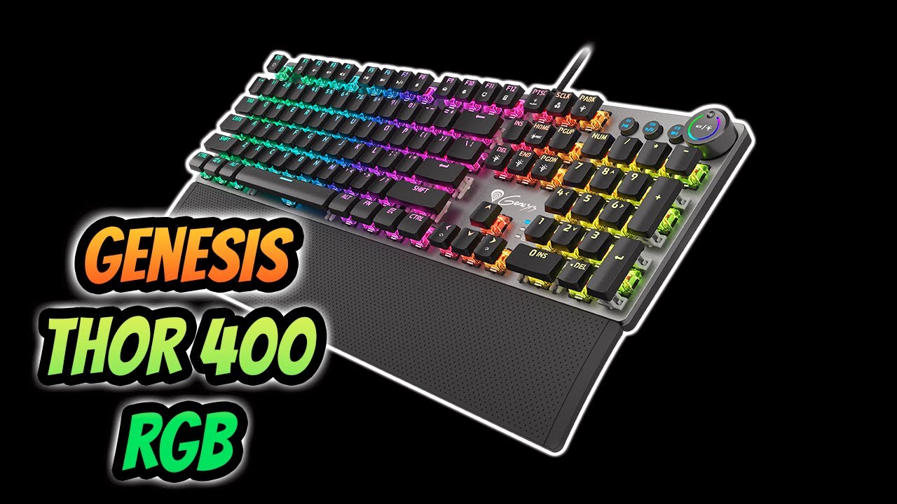 Genesis Thor 400 RGB | Premium, por debajo de los 100€ 💎 - YouTube