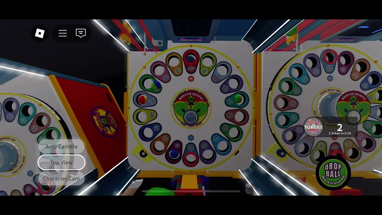 18 BONUS BALLS monster drop Roblox arcade - YouTube