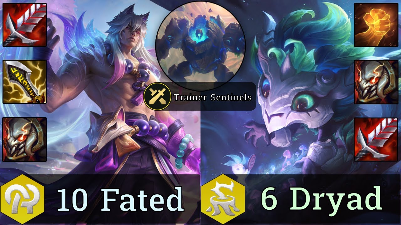 A 10 Fated Board! (ft. Max Dryad/Max Sage) | TFT Double Up Diamond Duo ...