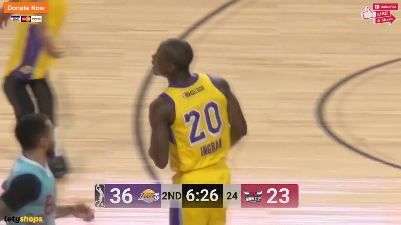 Two Way Player Johnathan Williams Totals 20 PTS In South Bay Lakers Win ...