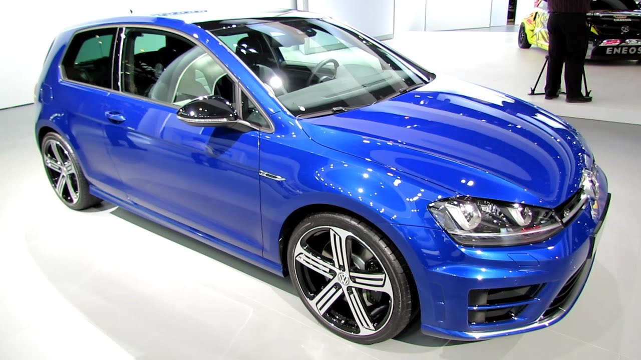 2015 Volkswagen Golf R - Exterior and Interior Walkaround - 2014 ...
