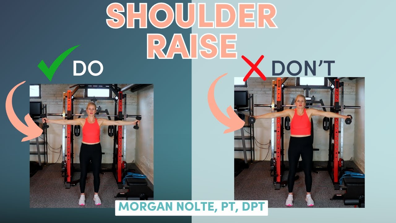 [SHOULDER RAISE] Upper Body Strength Exercise | Form, Variations ...