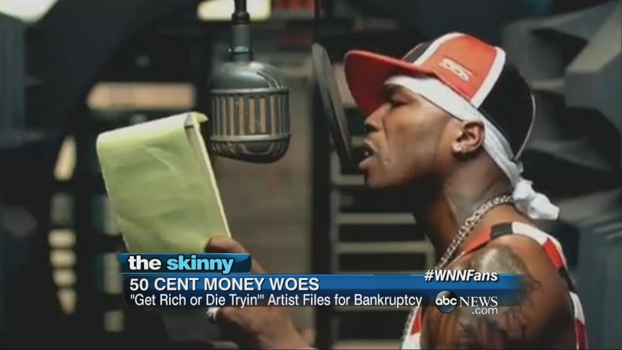 Rapper 50 Cent Files For Bankruptcy - YouTube