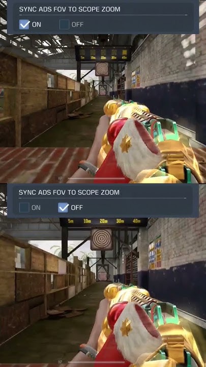 Sync Ads Fov to Scope Zoom | On vs Off #codm - YouTube