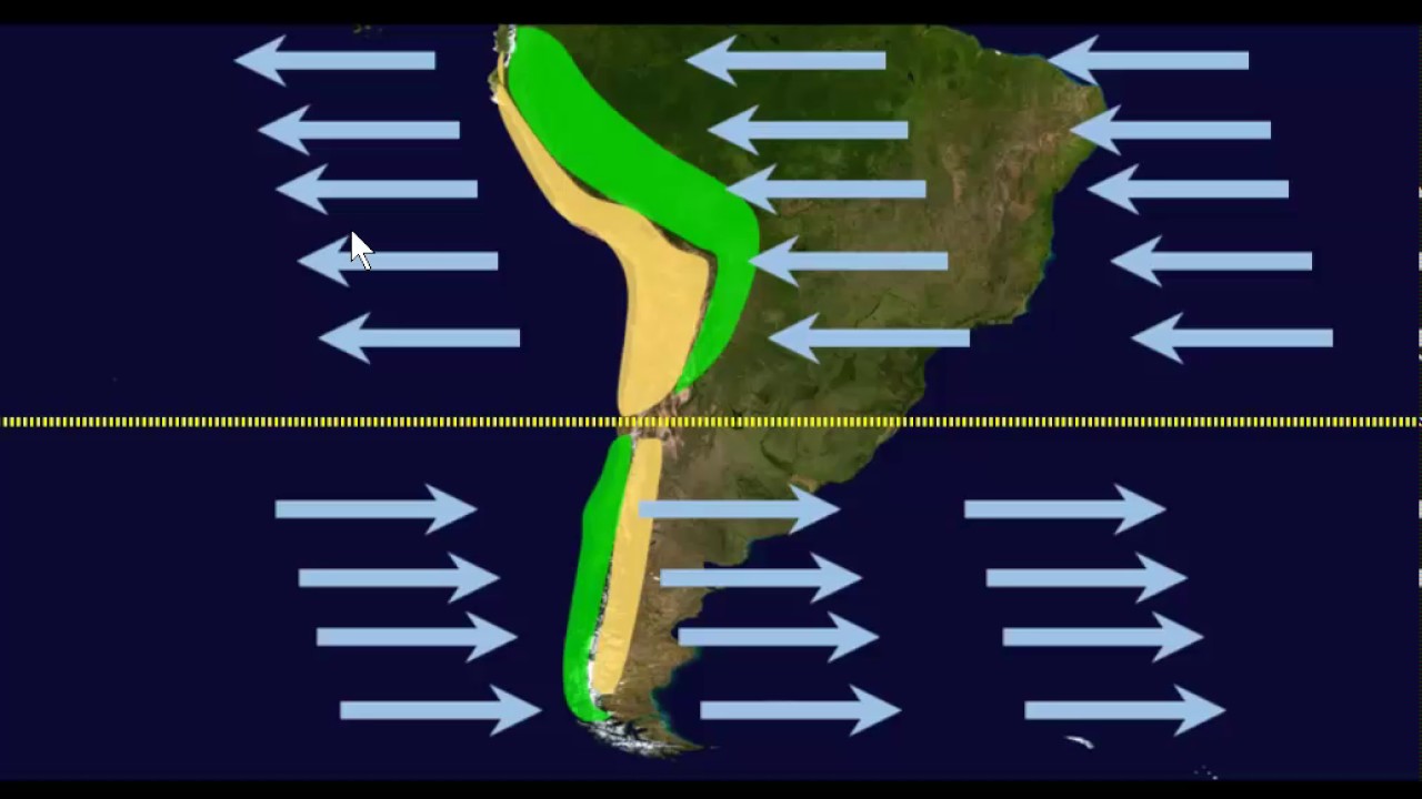 World Geography Online - Orographic Precipitation and the Andes - YouTube
