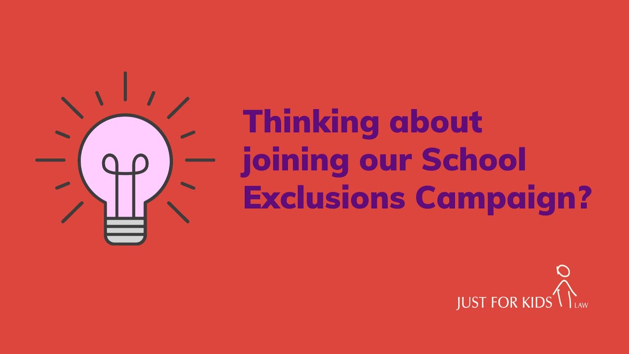 How to join the School Exclusions Campaign - YouTube