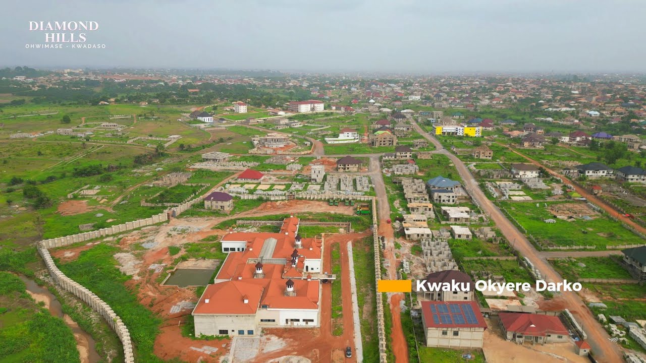THIS IS DIAMOND HILLS, The Dream Estate For Many Ghanaians. # ...