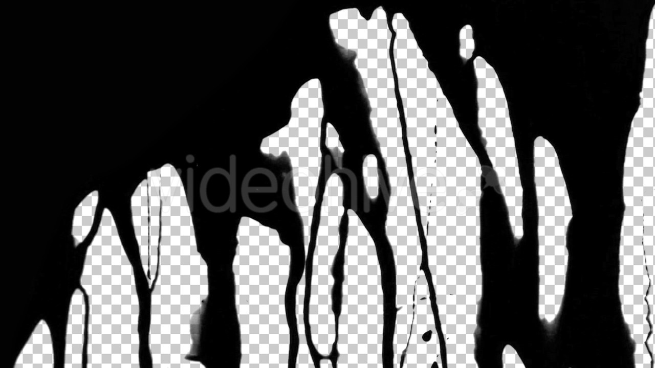 Paint Transition Alpha Png - Stock Footage - YouTube