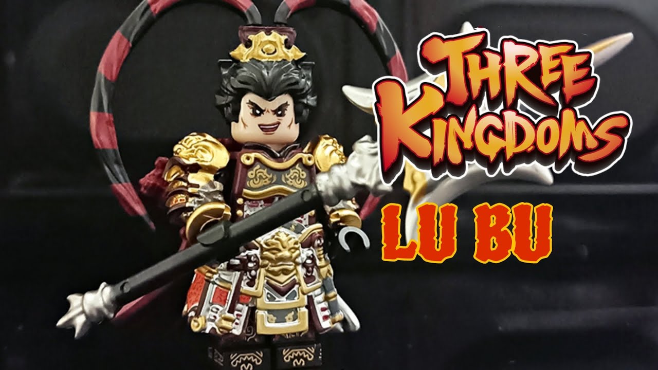 LEGO THREE KINGDOMS LU BU MINIFIGURE 三國時代 吕布 | R841 | LEGO UNOFFICIAL ...