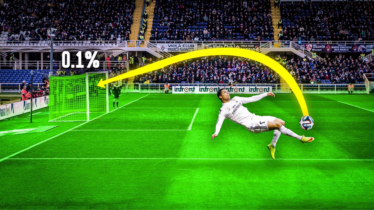 1 in a BILLION FOOTBALL moments that DEFIED physics - YouTube