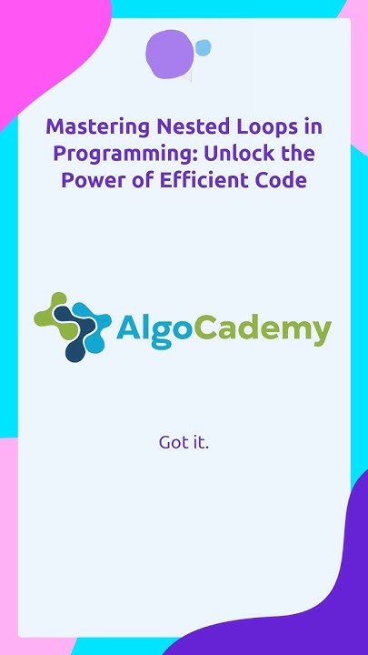 Mastering Nested Loops in Programming: Unlock the Power of Efficient Code - YouTube