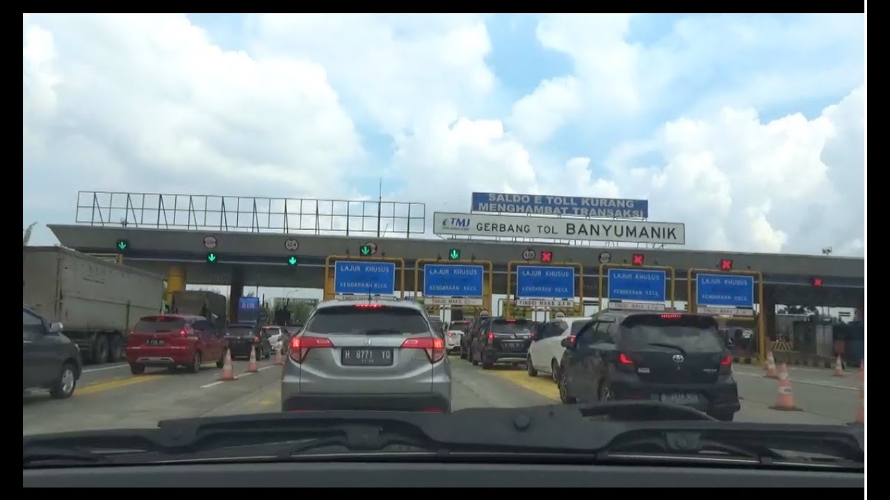 Full | Perjalanan dari Gerbang Tol Banyumanik menuju Gerbang Tol ...