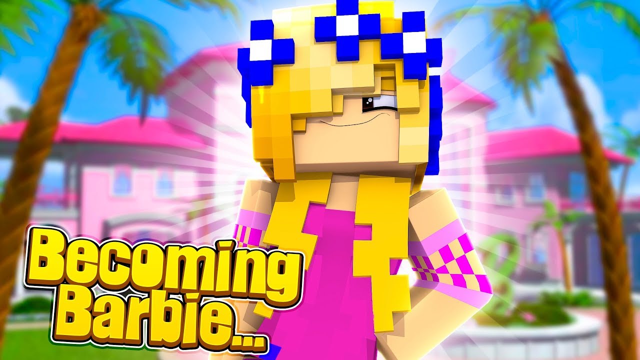 CREATING A REAL LIFE BARBIE! w/Little Carly (Minecraft Roleplay). - YouTube