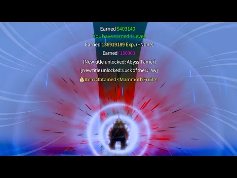 I Master MAMMOTH FRUIT, but This Happened! [Blox Fruits]