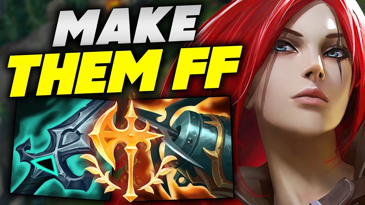 Making Challenger Players FF at 15 With This Onhit Build - YouTube