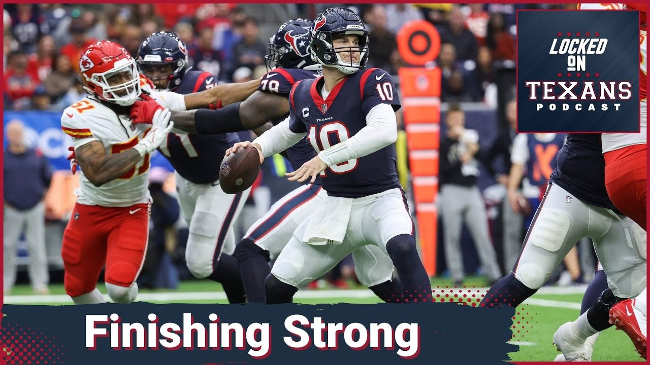 Finishing Strong: Houston Texans Hoping To Finish The 2022 Campaign On ...
