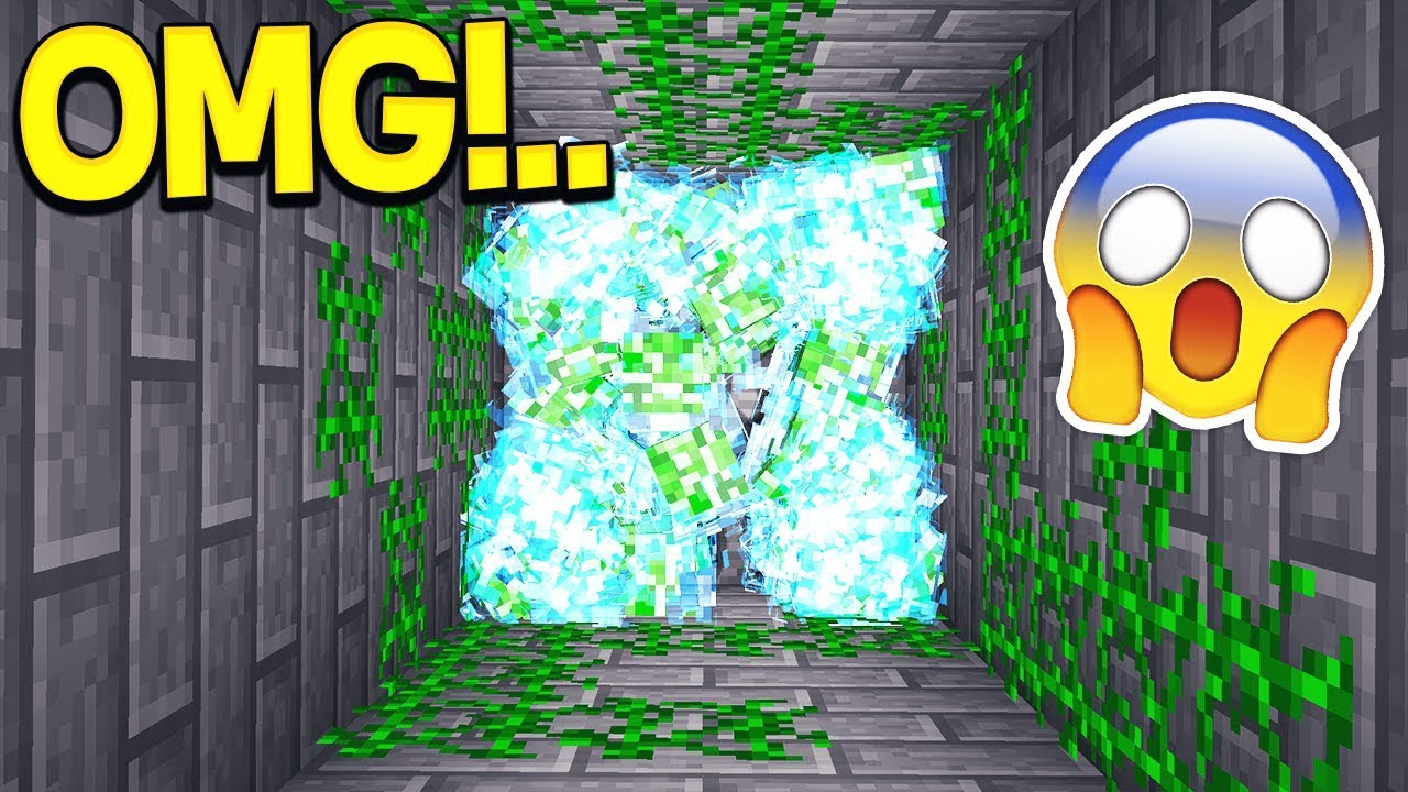 EXTREME CHARGED CREEPER PITFALL TROLL! - YouTube