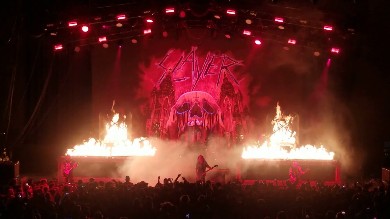 Raining Blood - SLAYER - Live from Detroit 05-27-2018 - YouTube
