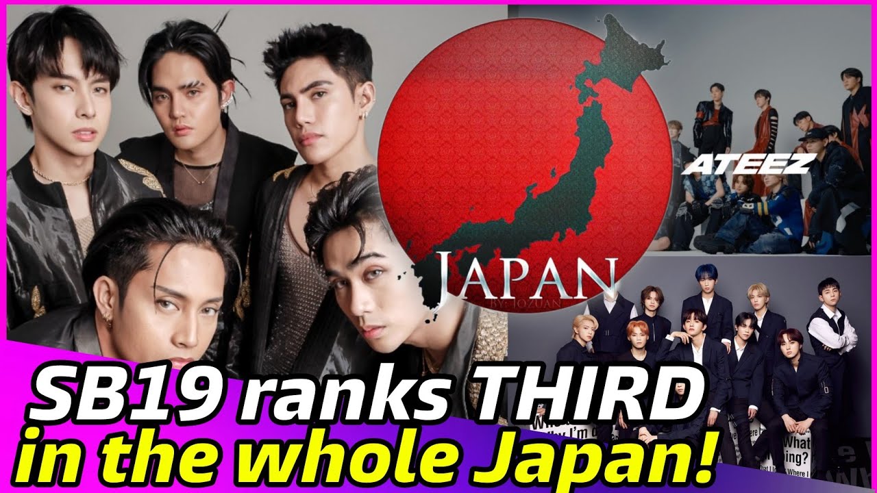 SB19 is Japan's 3rd MOST WATCHED Music Video upon release in weekly ...