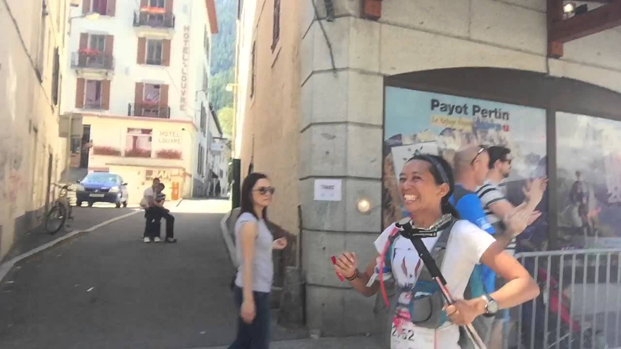 UTMB Finish Line - (A very HAPPY) Last 400 (+/-) Meters in Chamonix ...