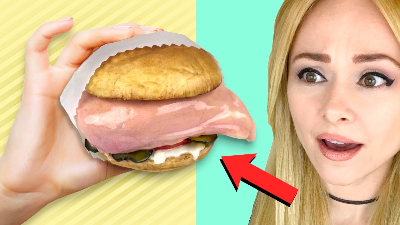 This RAW chicken sandwich is 100% EDIBLE - YouTube