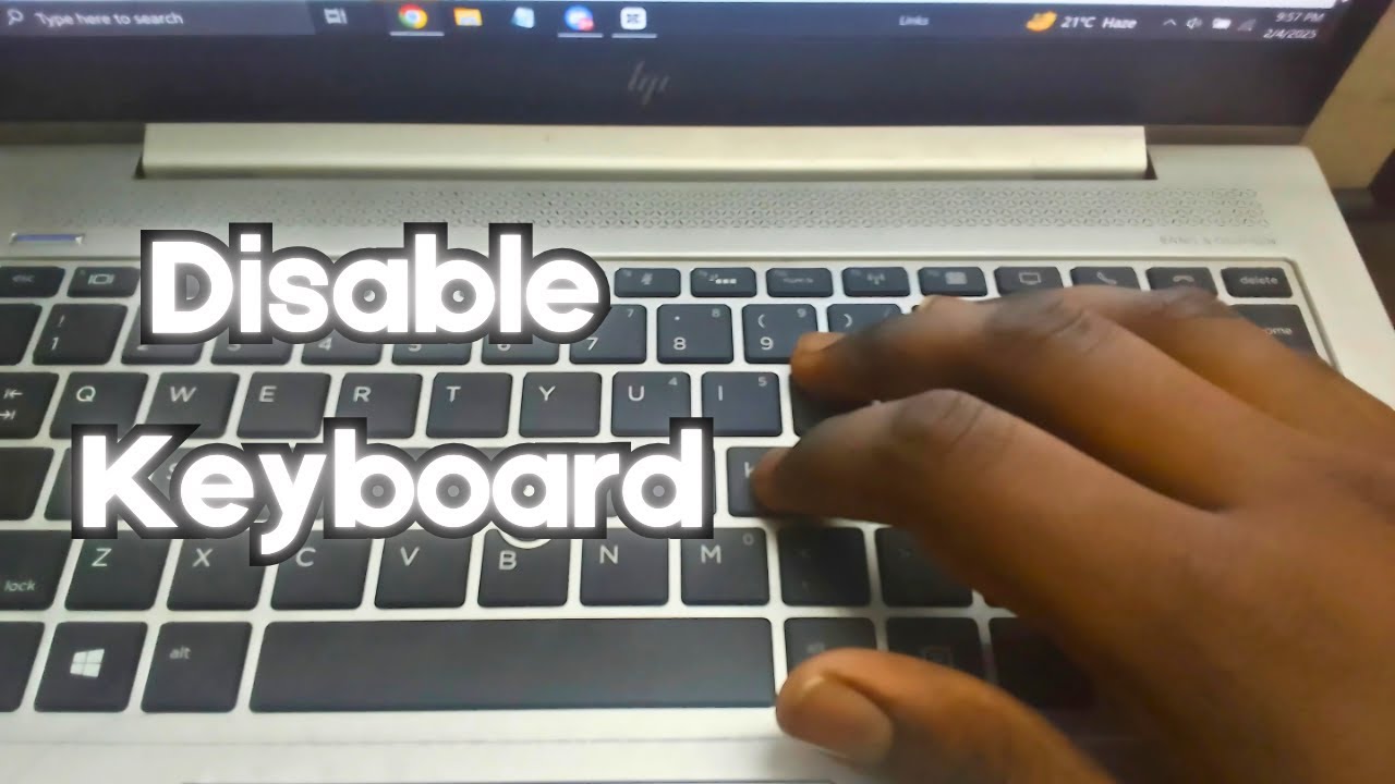 I Disconnected My Laptop's Built-In Keyboard - YouTube