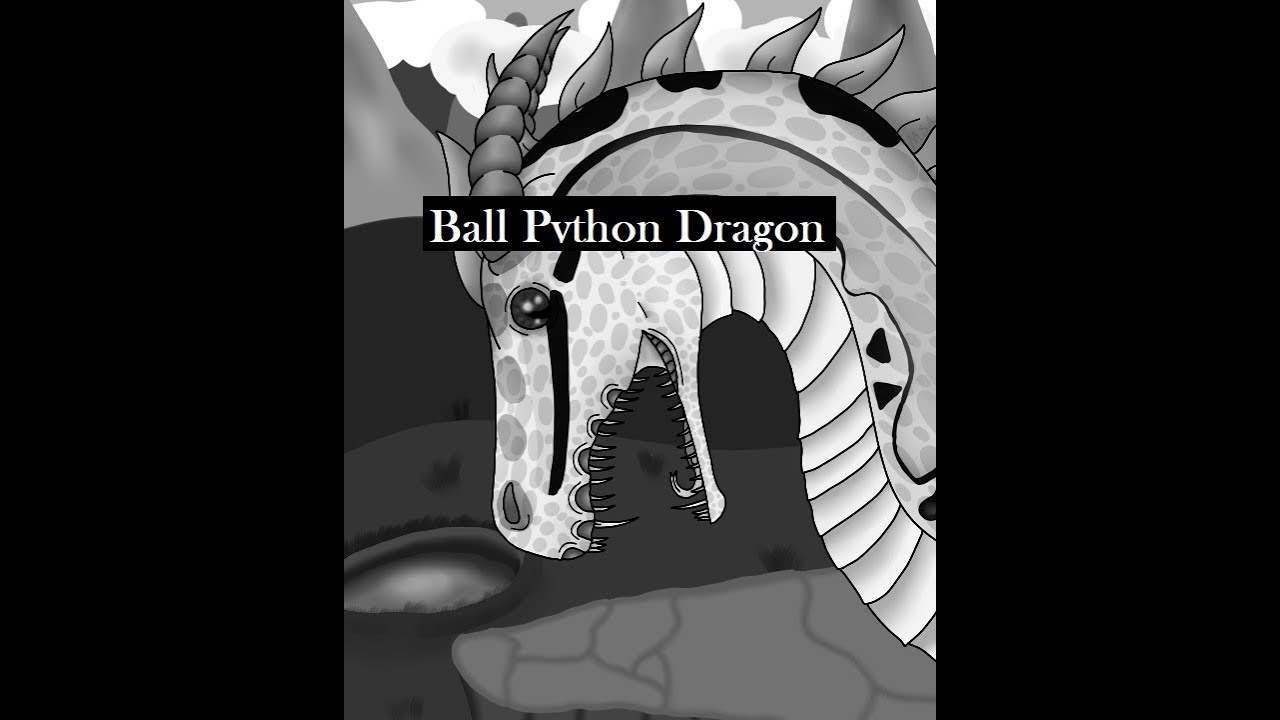 Art Time Lapse - Ball Python Dragon - YouTube