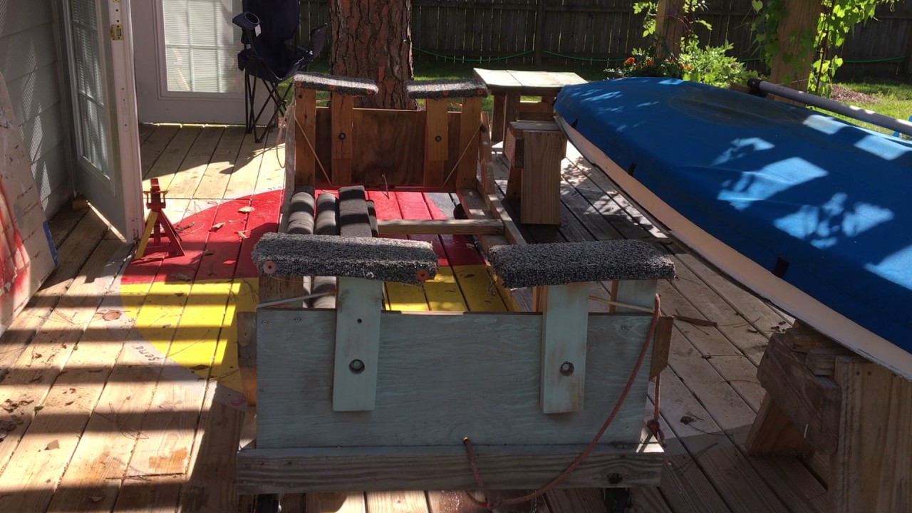 Sunfish Work Dolly 19 Apr 17 - YouTube