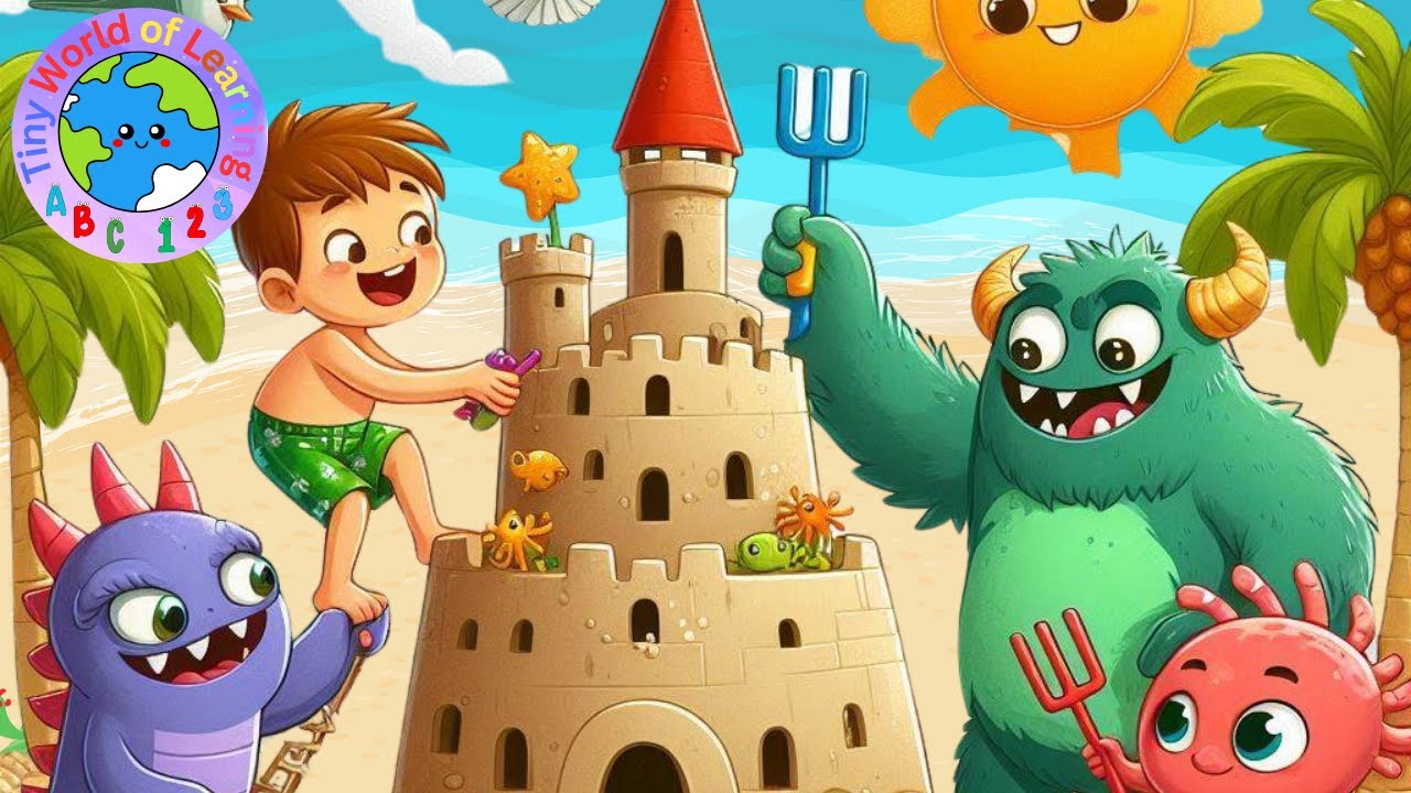 Monsters Go To The Beach Song For Kids - Summer Fun Song For Kids ...