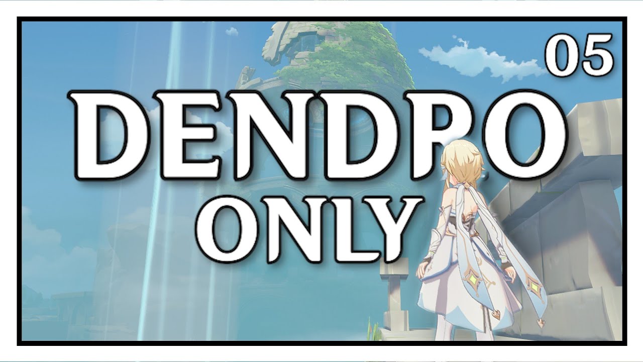 Defeating Dvalin... | Genshin Impact Dendro Only - YouTube