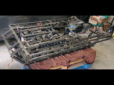 HOMEMADE 4 SPD + REV GEARBOX (450KG RC TANK) - YouTube