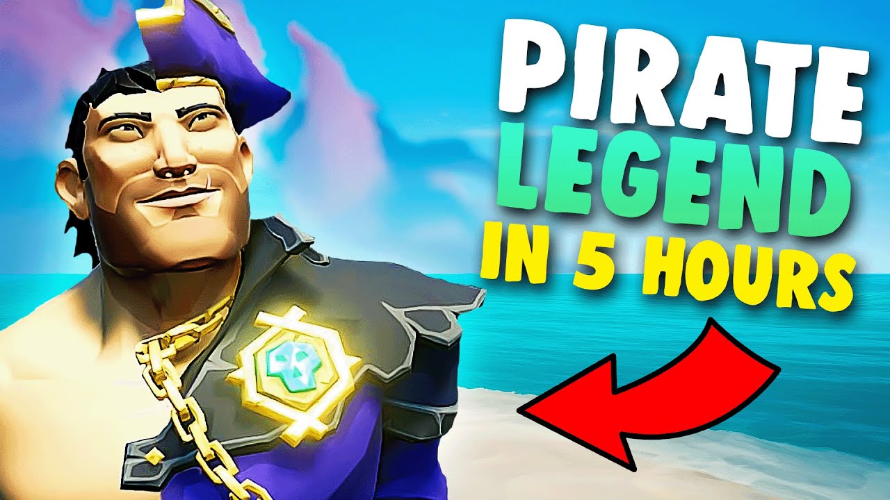 PIRATE LEGEND in 5 Hours in Sea of Thieves - YouTube