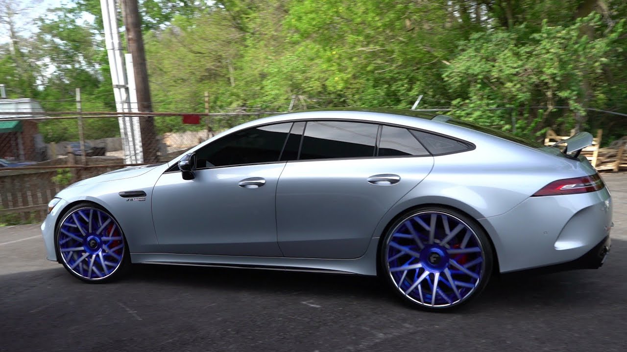 Twin-Turbo Mercedes Benz GT63 AMG on 24" Forgiato Blocco's ...