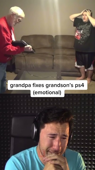 Grandpa Fixes Ps4 🥹 Emotional Youtube