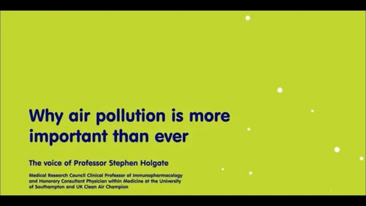 Why air pollution is more important than ever - YouTube