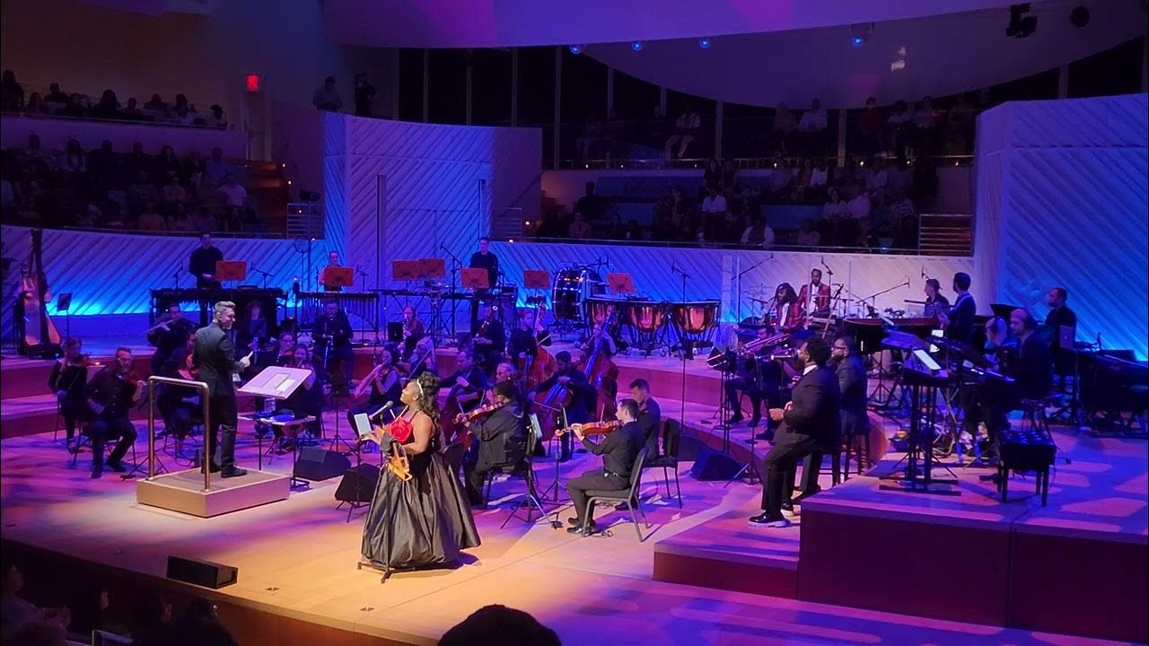 Tank And The Bangas with Nu Deco Ensemble - Mr. Bluebell - New World Center - Miami, FL 10-21-23 ...