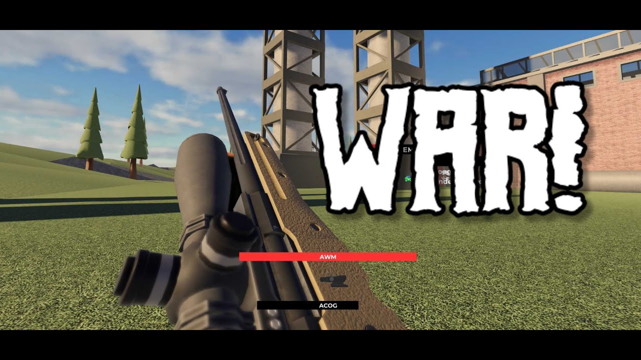 The best war game on ROBLOX? [ Sniper Clips ] - YouTube