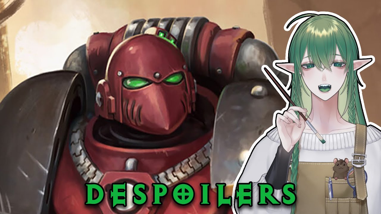 Warhammer Vtuber Paints Horus Heresy Word Bearers | Despoiler Squad ...
