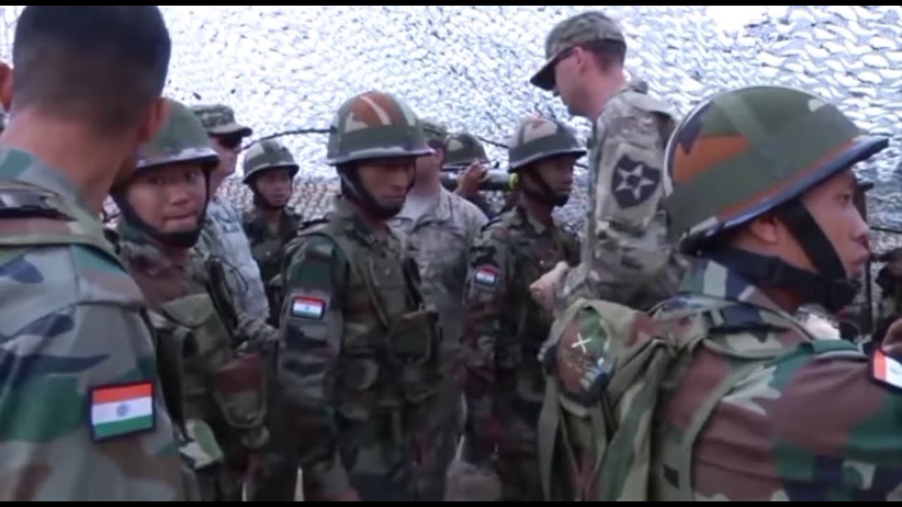 Indian Army Gun Shooting Training || Indian Army Soldiers Train Joint ...