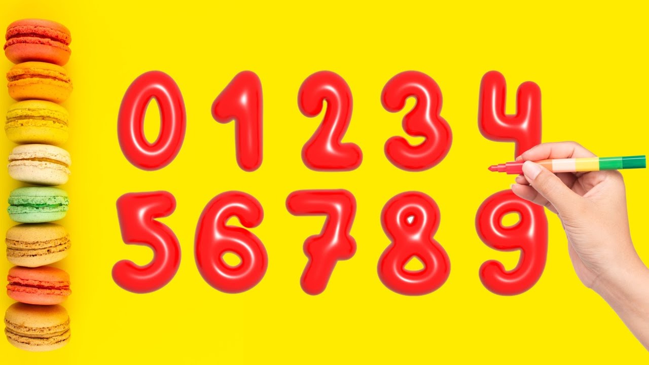 Numbers 123 | Numbers 1-9 | Phonics 123 | 12345 | 123 Counting ...