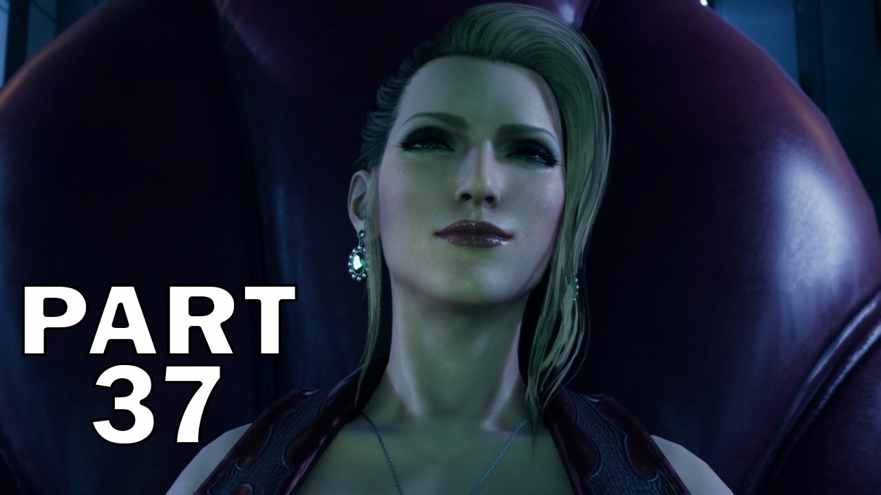 Final Fantasy 7 Remake Walkthrough Gameplay Part 37 - SCARLET (Japanese ...