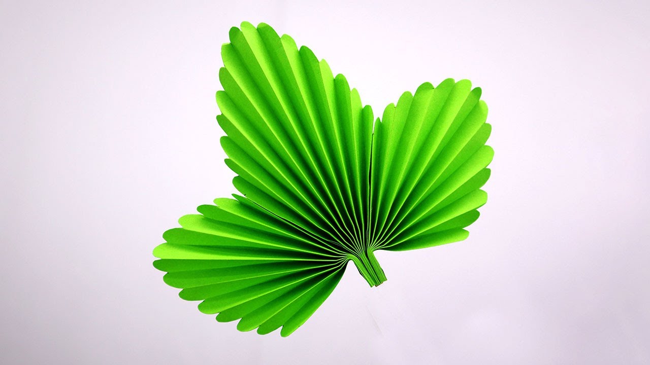 Beautiful Handmade Paper Leaves 🍃💚 Simple & Elegant DIY Tutorial for ...