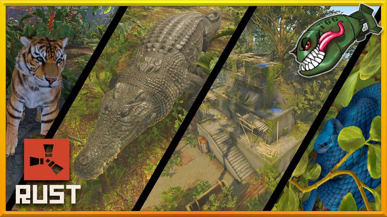 Rust What's Coming | Jungle Biome Preview- Tigers, Panthers, Snakes ...