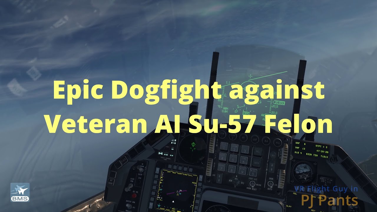 Epic Dogfight a Veteran AI Felon #4k #falconbms #vr #bfm - YouTube