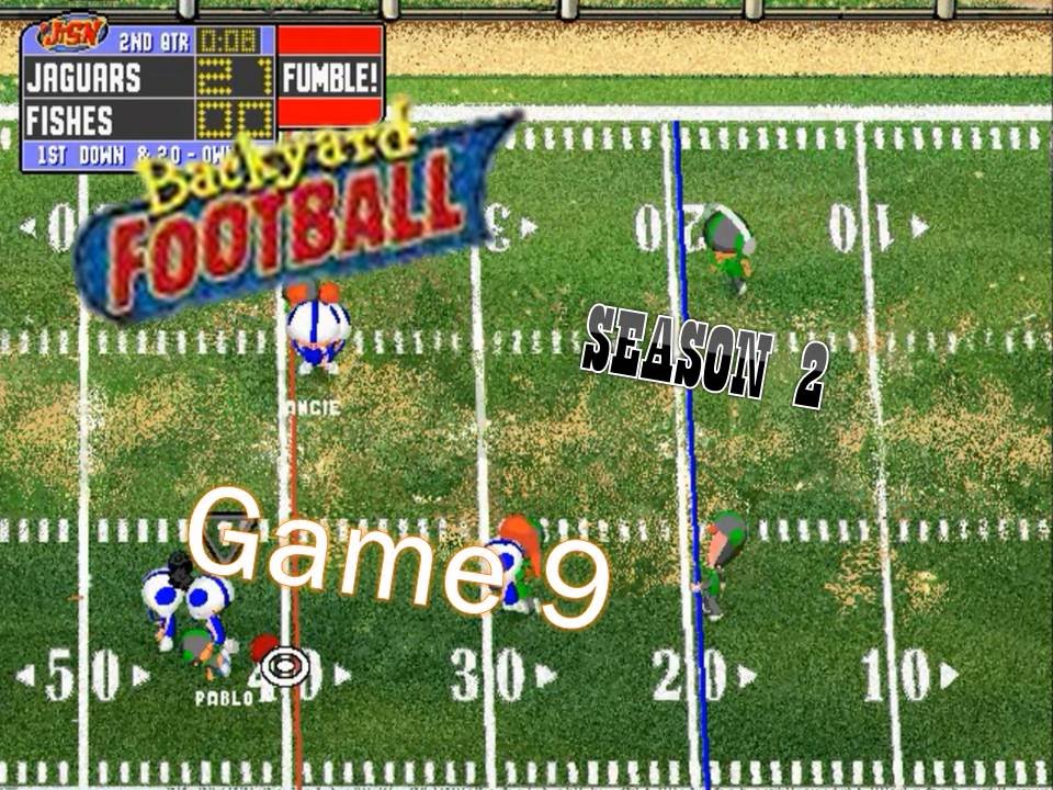 Backyard Football 1999 (PC) (SEASON 2) Game 9: Catch It and Drop It ...