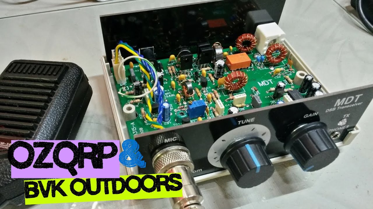 ozQRP Double Sideband Transceiver - Ham Radio - YouTube