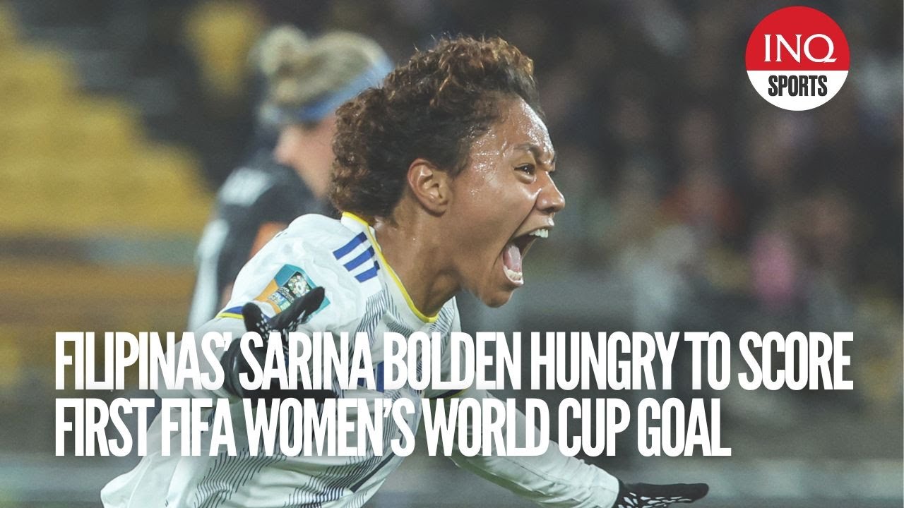 Filipinas’ Sarina Bolden hungry to score first FIFA Women’s World Cup ...
