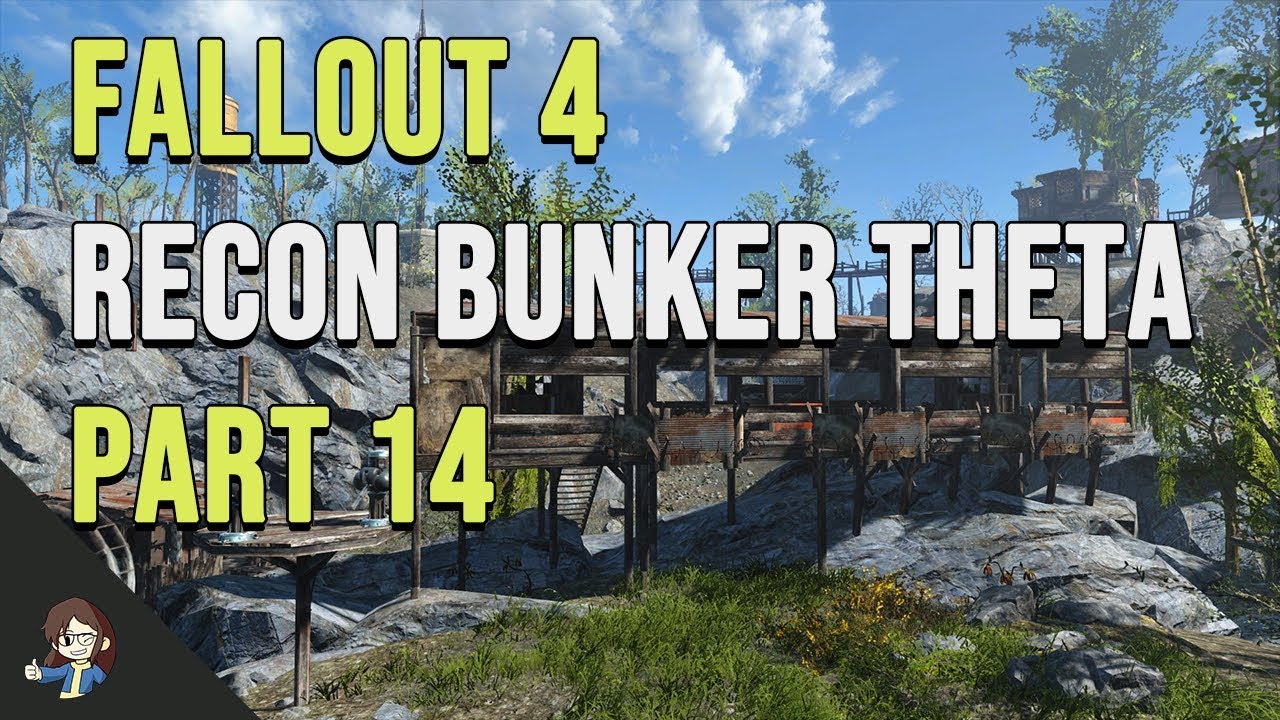 Fallout 4: Recon Bunker Theta | Gunner Settlement Build | Part 14 - YouTube
